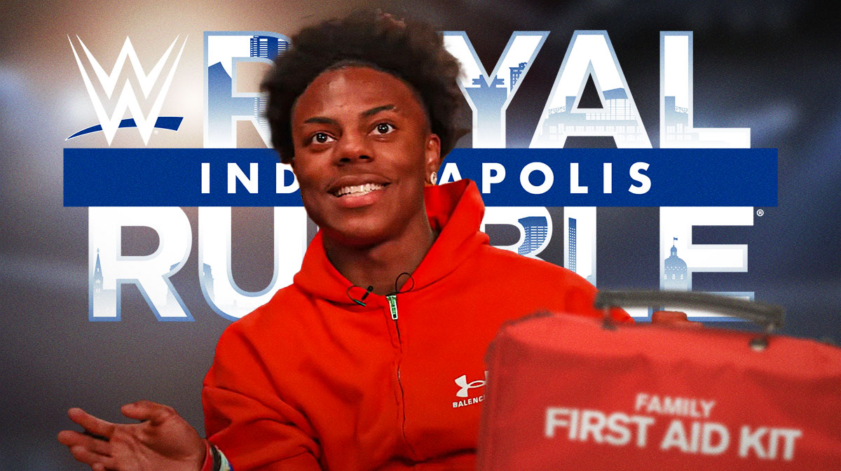 IShowSpeed shows off gruesome injury after WWE Royal Rumble