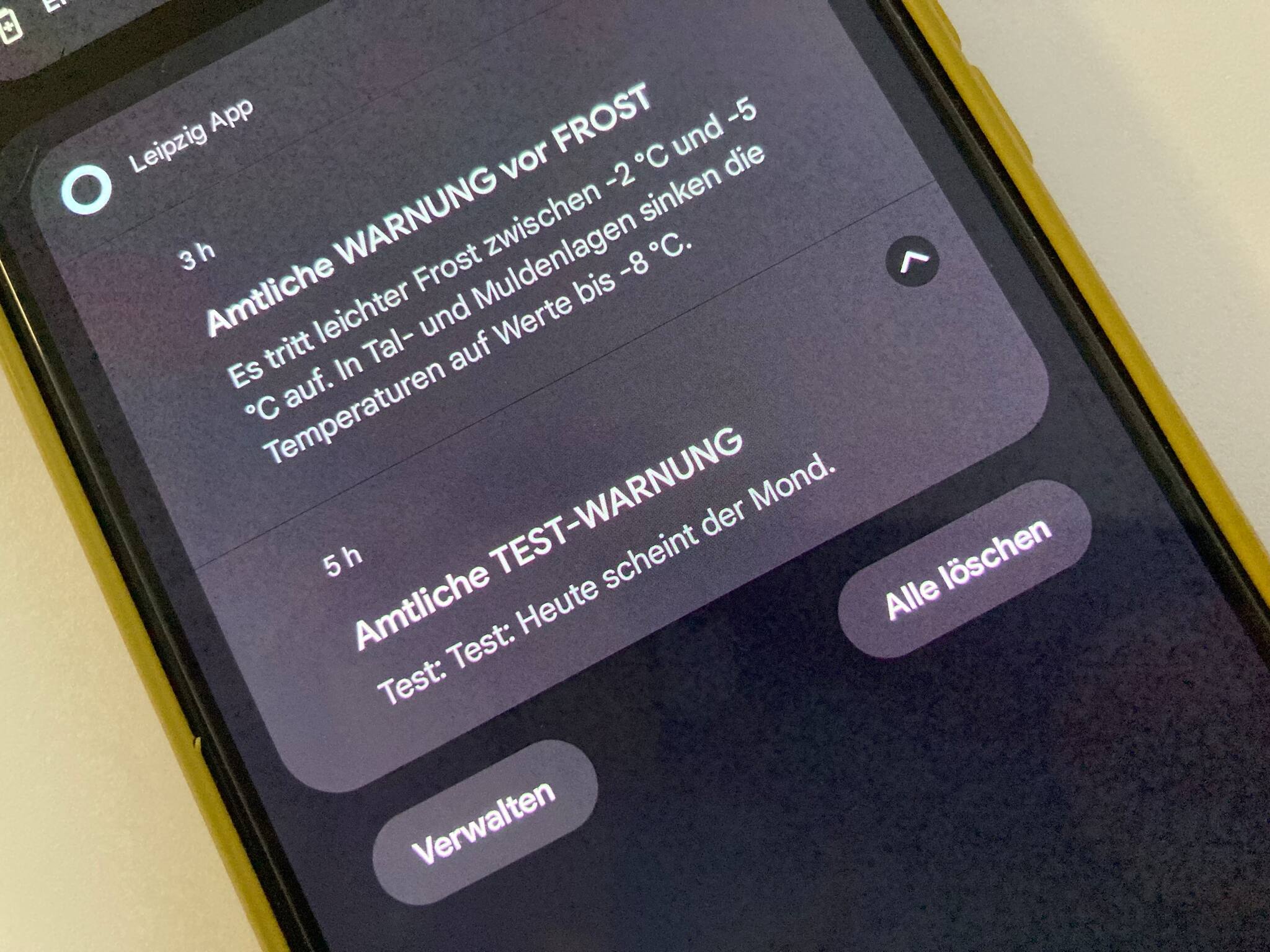 Leipzig: Stadt verschickt skurrile Push-Nachricht - das steckt dahinter