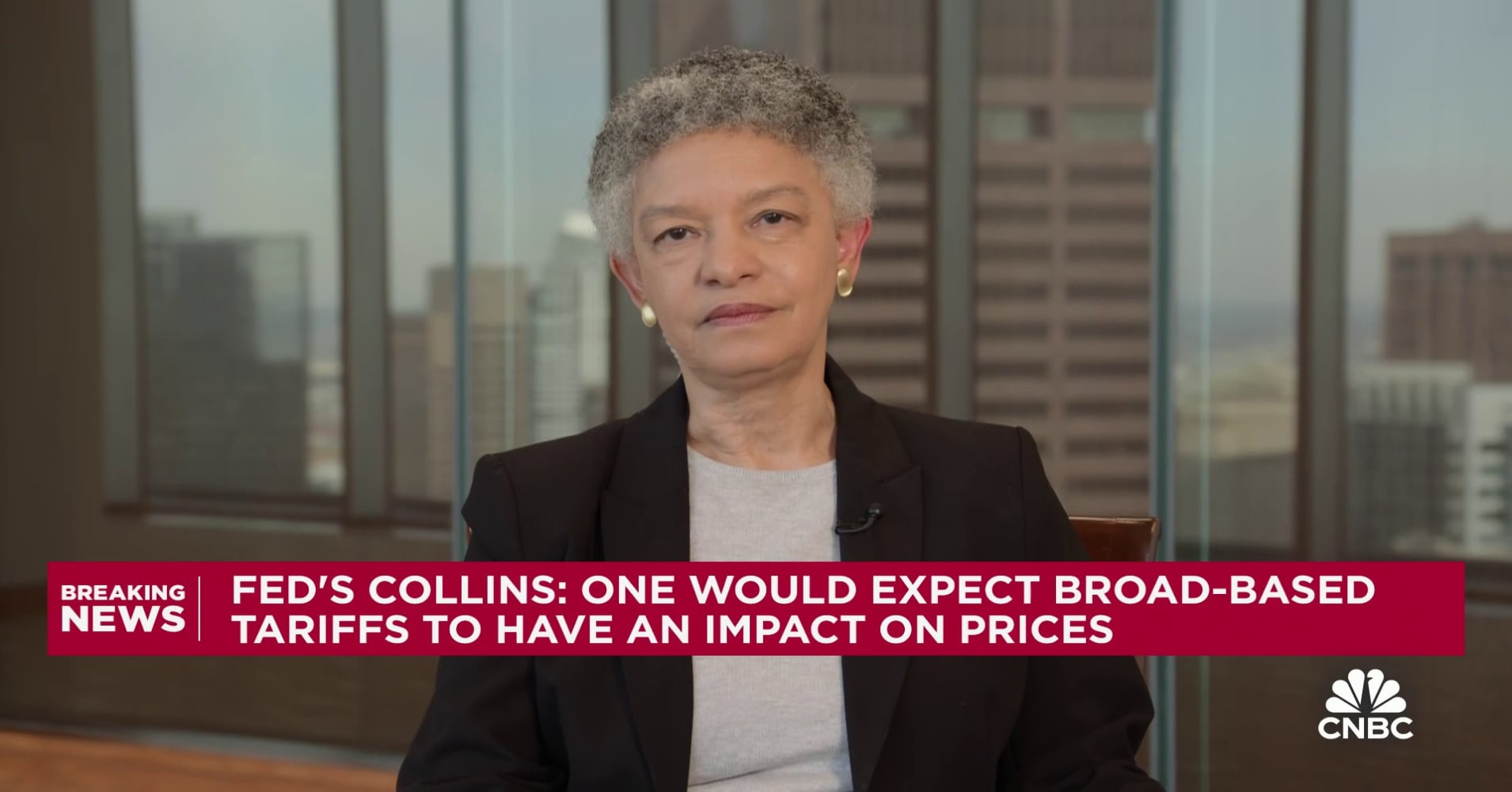 Boston Fed president Collins: Underlying trend of inflation is going in ...