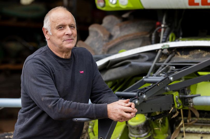 Striking tribute in Devon to farming legend