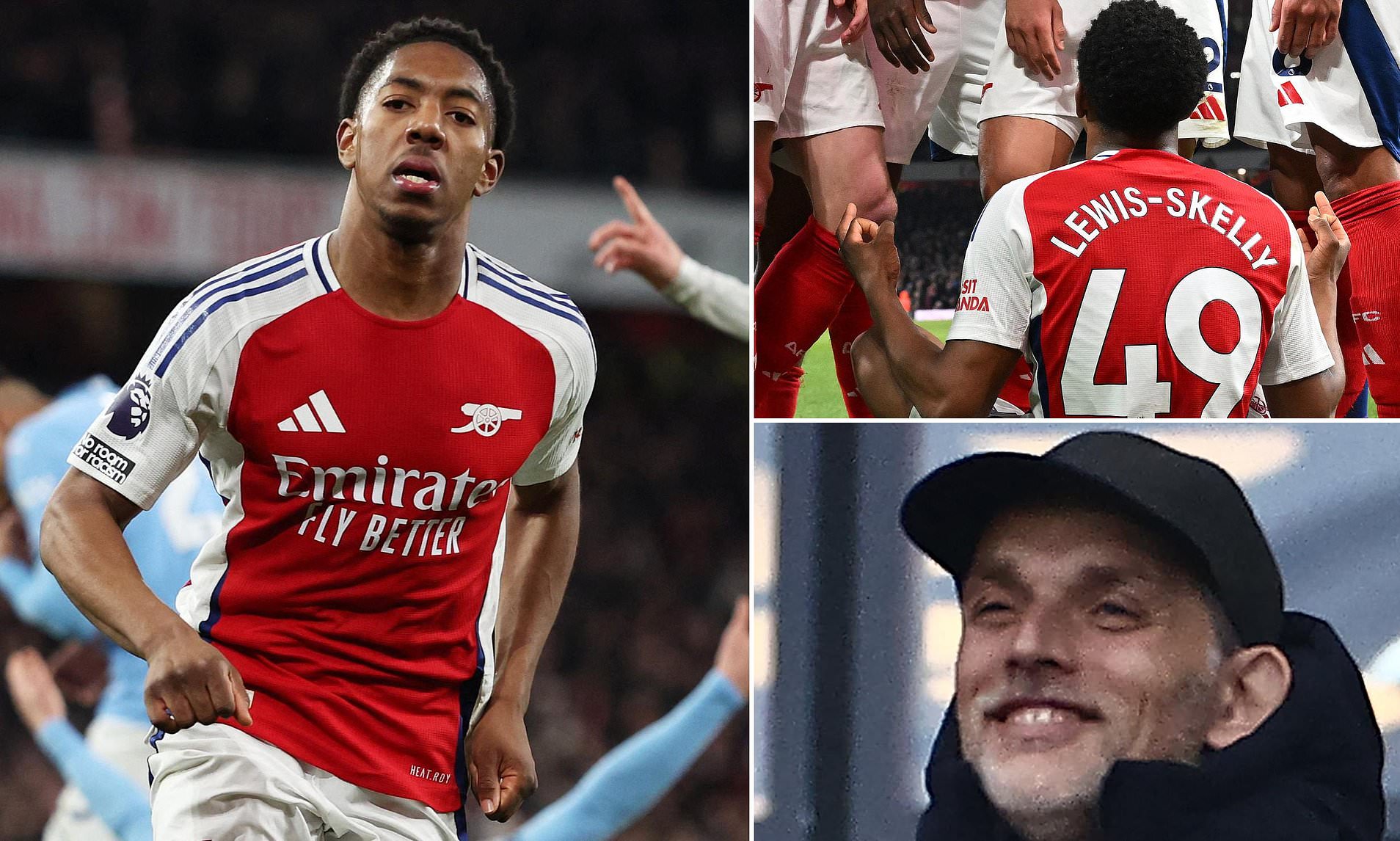 Arsenal star Myles Lewis-Skelly in line for England call-up for Thomas ...