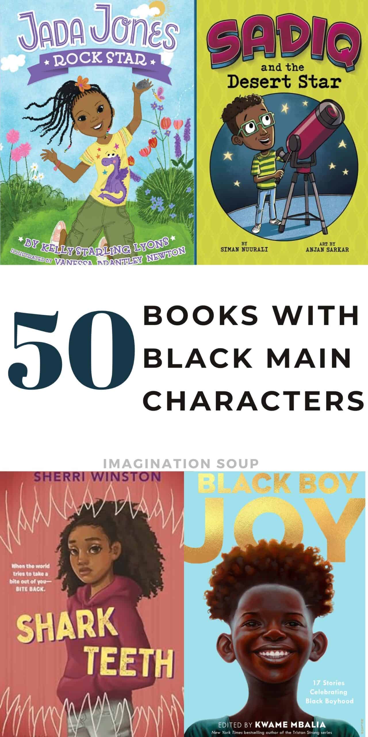Chapter and Middle Grade Books with Black Main Characters