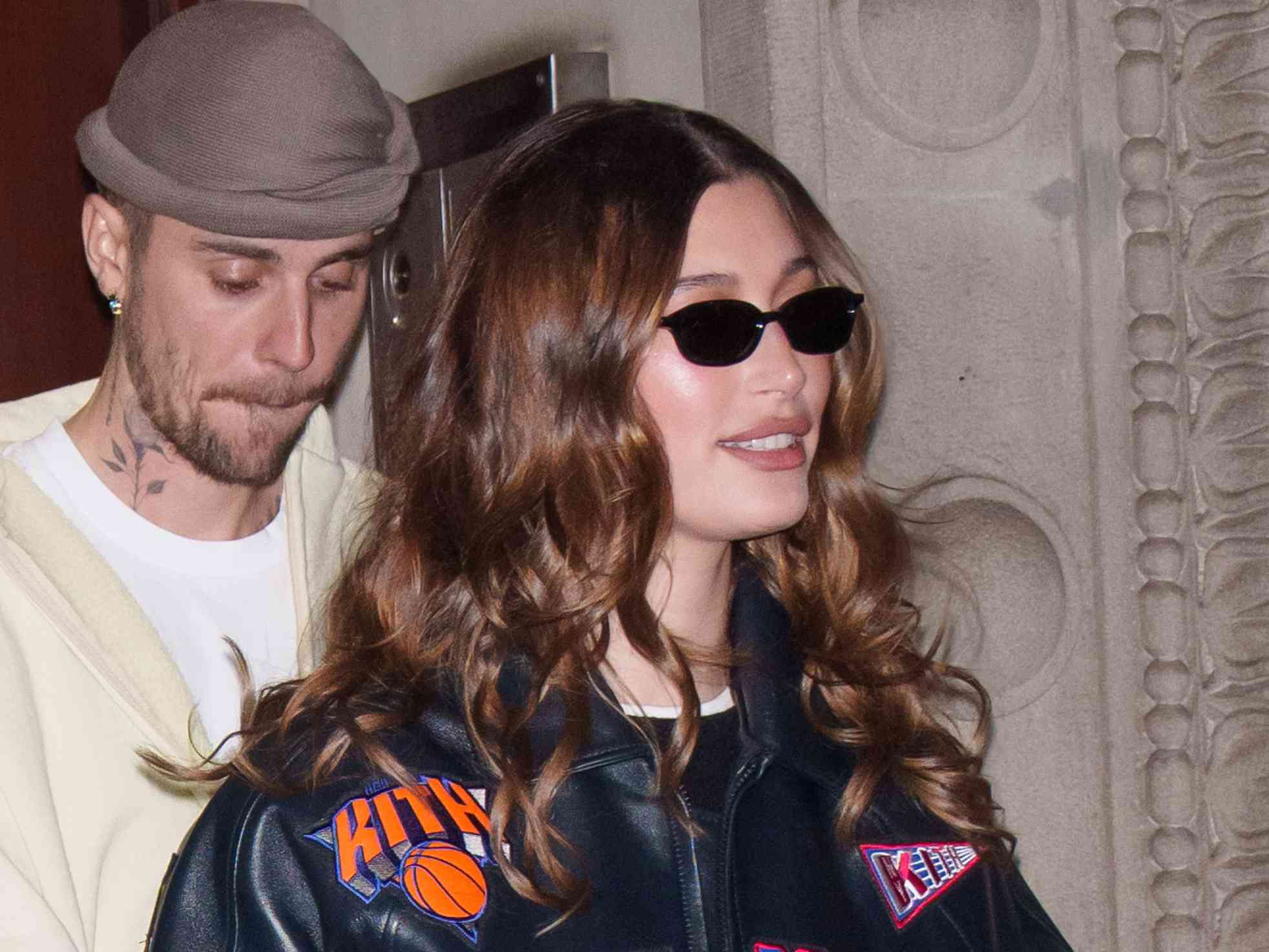 Hailey Bieber's Sporty Bomber Jacket Is My New Game Day Uniform