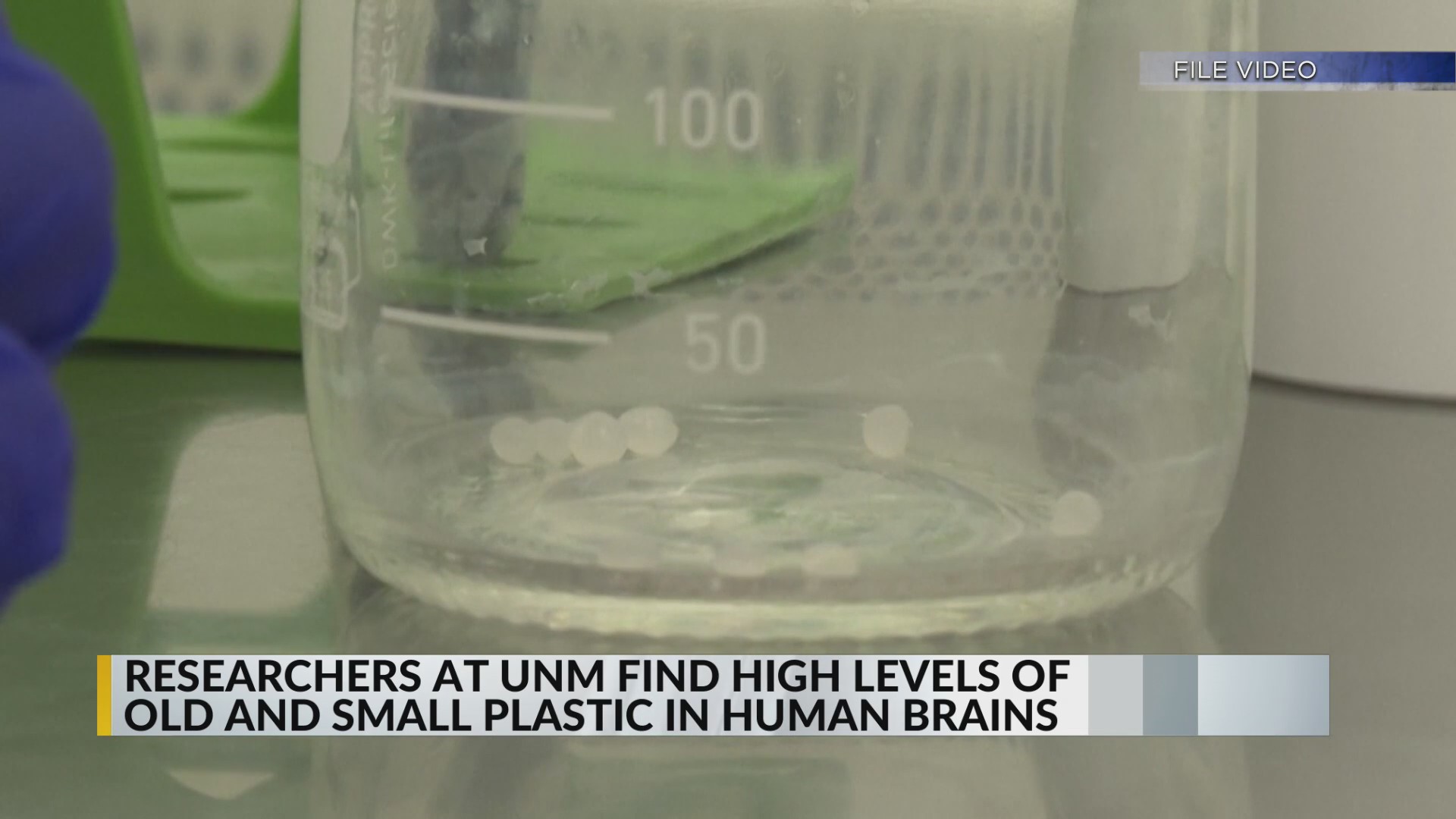 UNM researchers release study showing higher levels of microplastics in ...