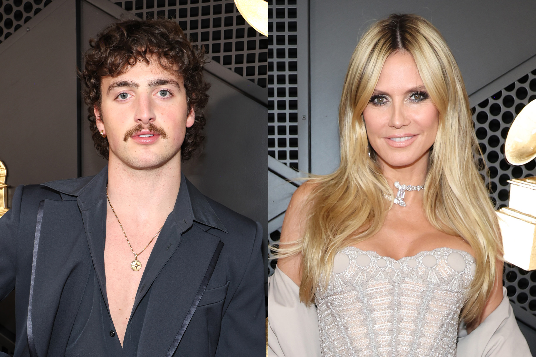 Heidi Klum Helped Benson Boone with a Very Sexy Outfit Change at the ...