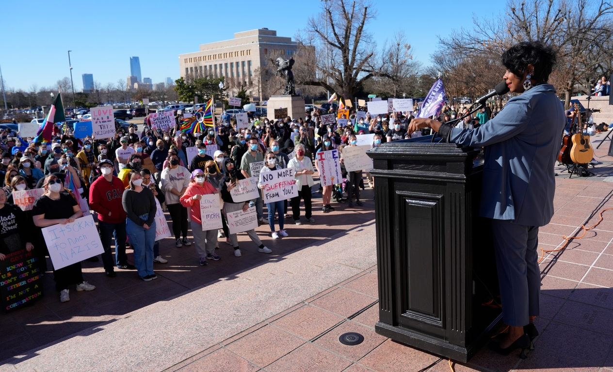 Protests at the Oklahoma Capitol