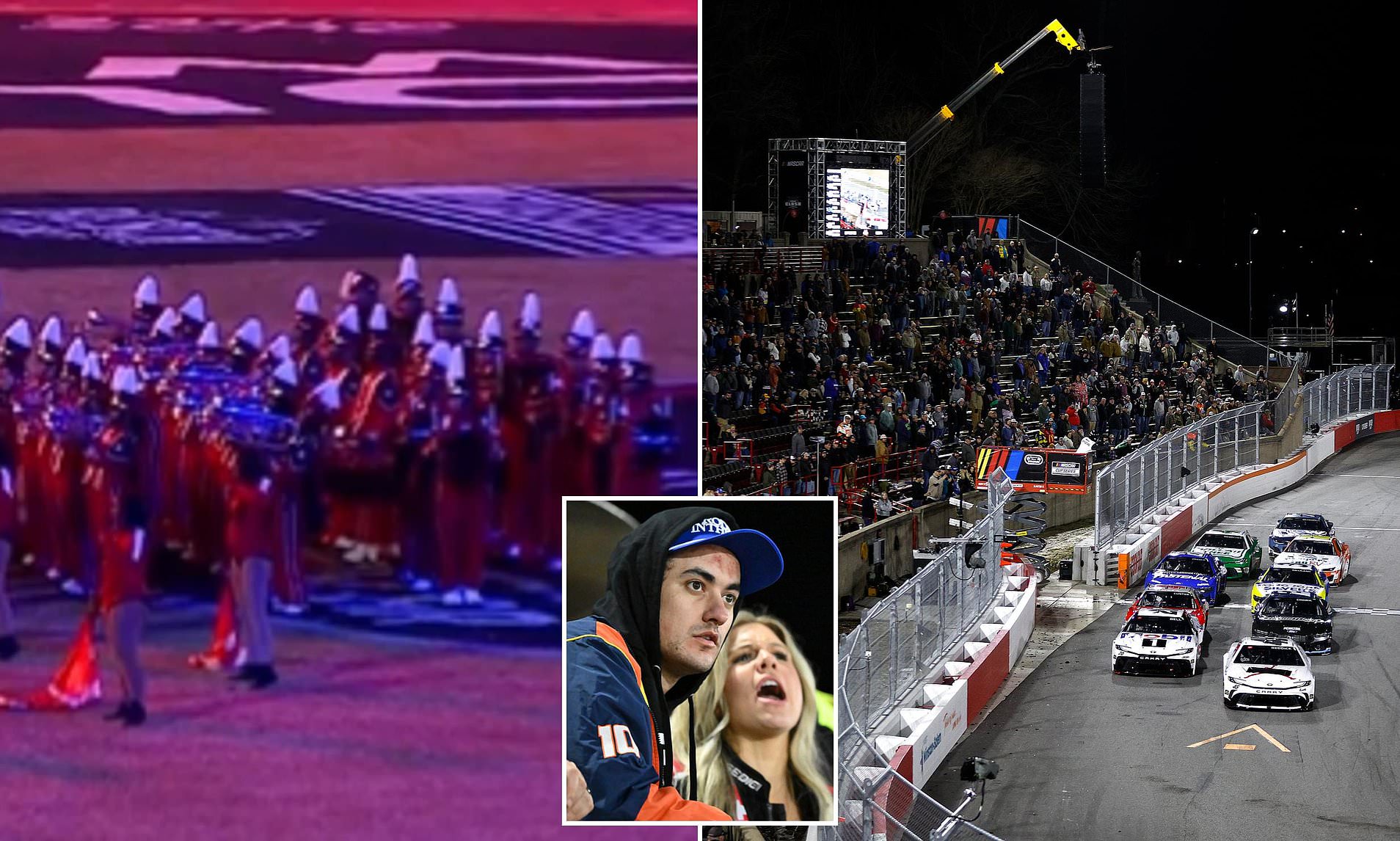 Angry NASCAR fans slam national anthem performance at North Carolina race