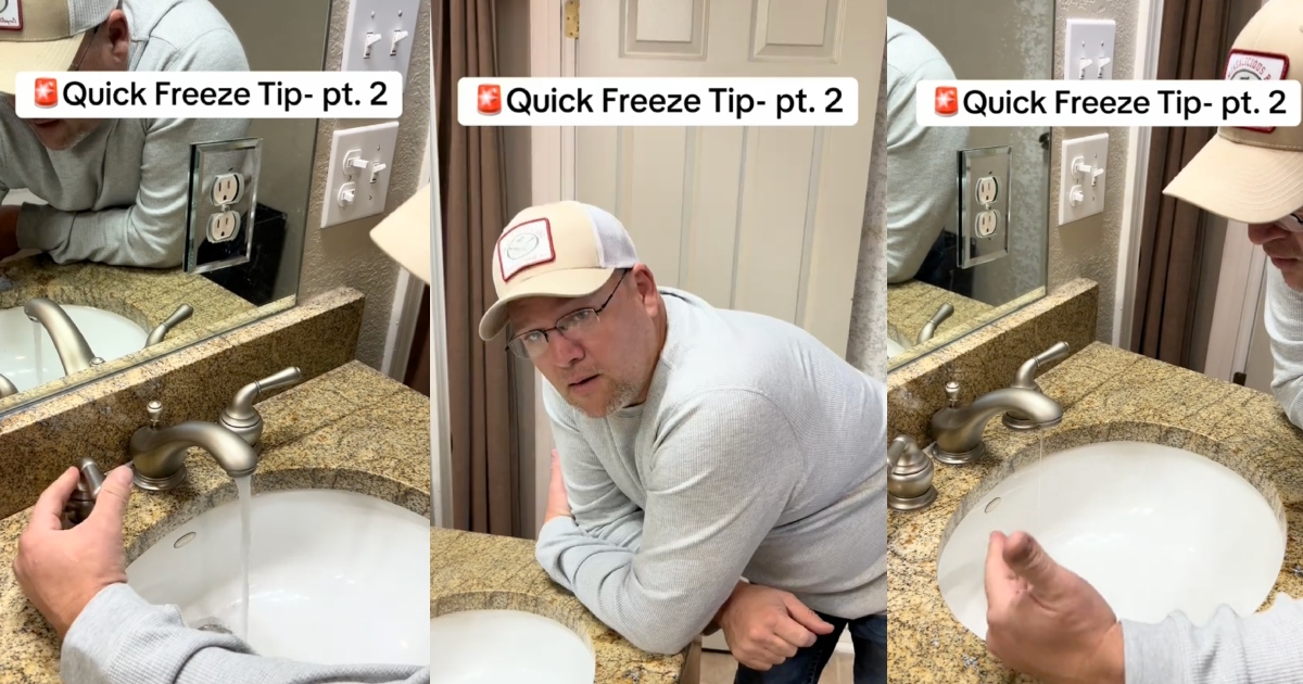Plumber Offered Advice About How People Should Let Their Faucets Drip ...