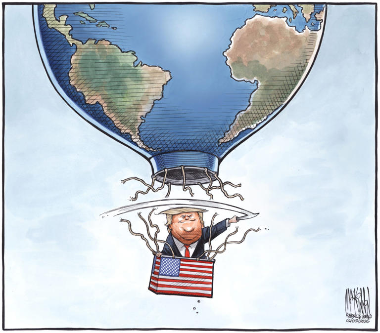 BRUCE MacKINNON CARTOON: The lone deranger