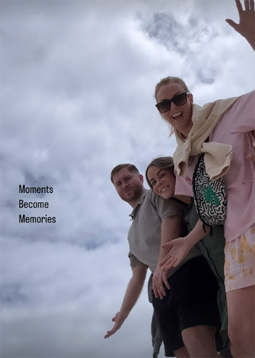 'Moments become memories' Jennifer Rock soaks up the sun on once-in-a ...
