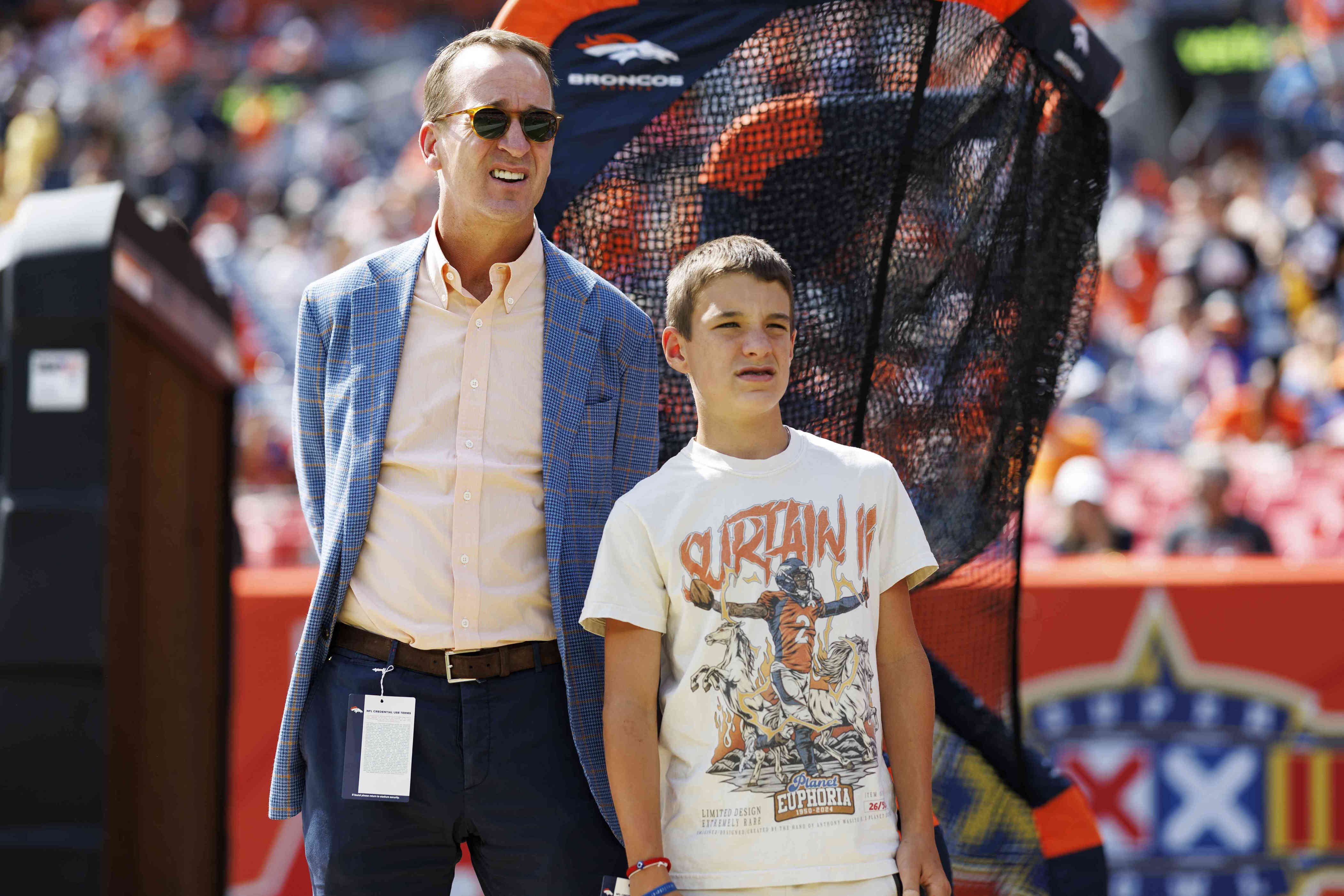 Peyton Manning's Son Looks Ready To Head Into The Family Business