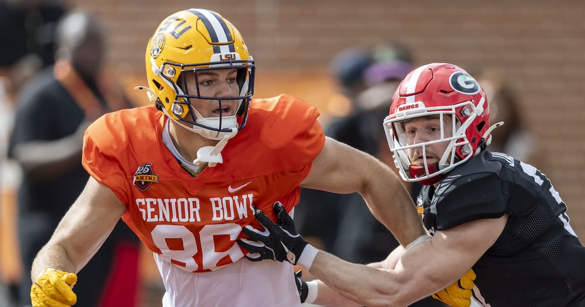 LSU’s Mason Taylor a sleeper TE to watch in 2025 NFL Draft, potential ...