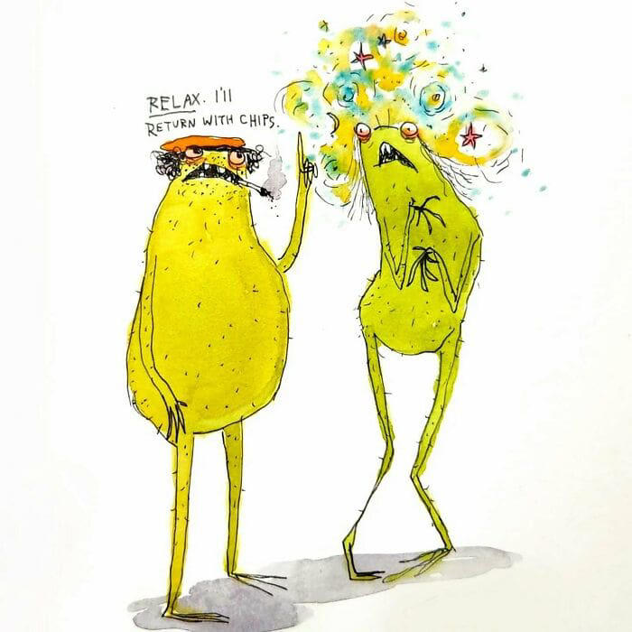 30+ Eerily Funny Comics By Kyle Beaudette That Give Dark Humor A Quirky ...