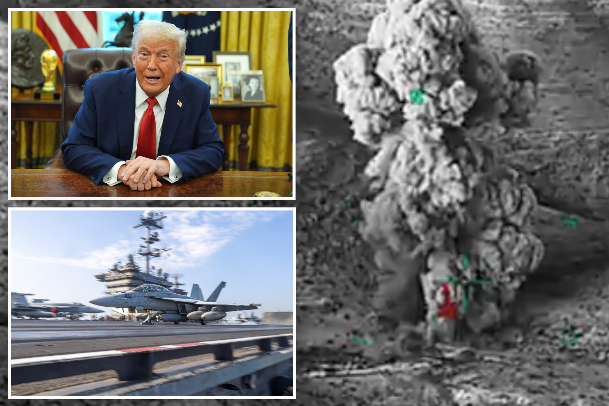 Dramatic video shows Trump-ordered airstrikes taking out senior ISIS ...