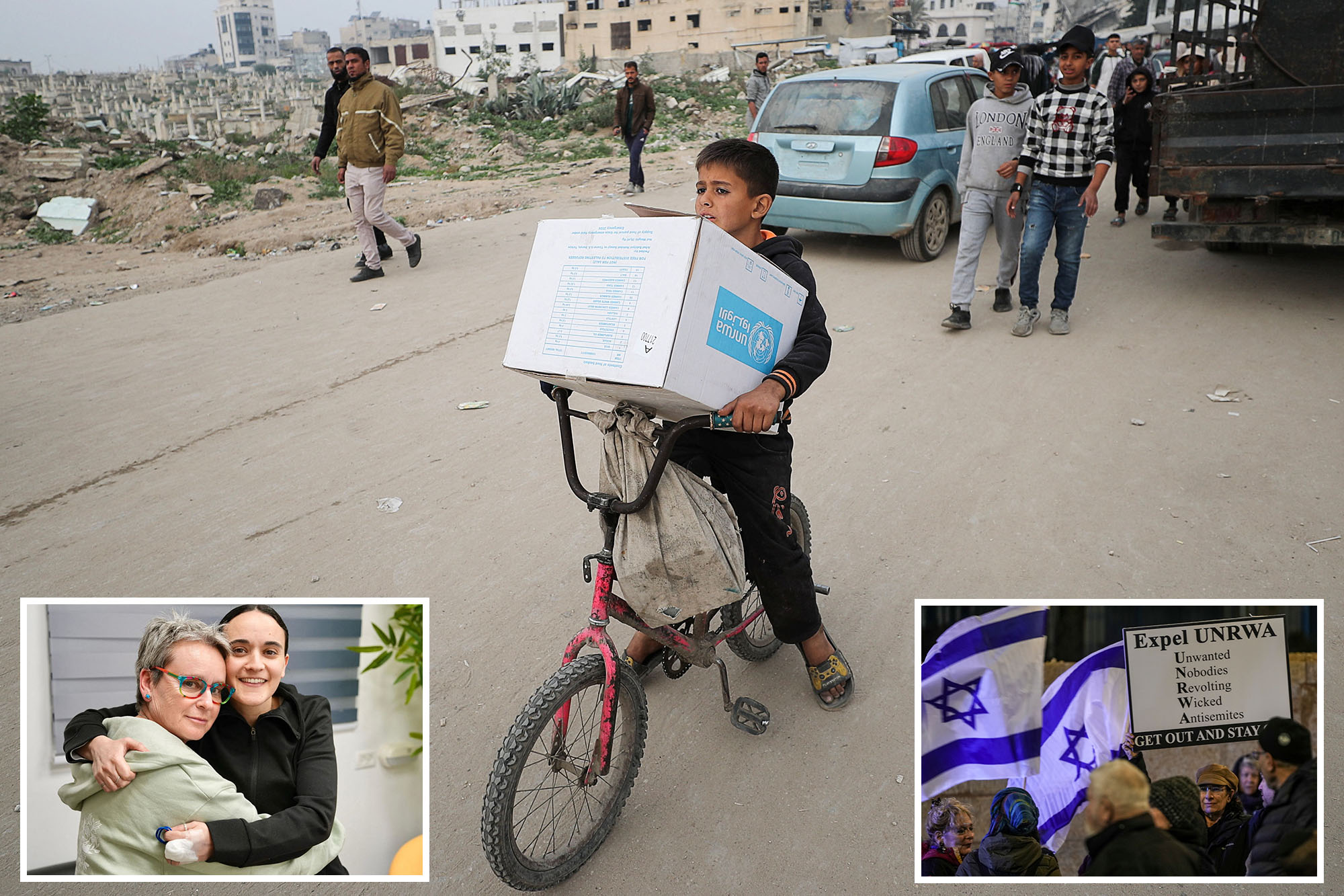 EU leaders call for UNRWA to disband after Israeli-British hostage says ...