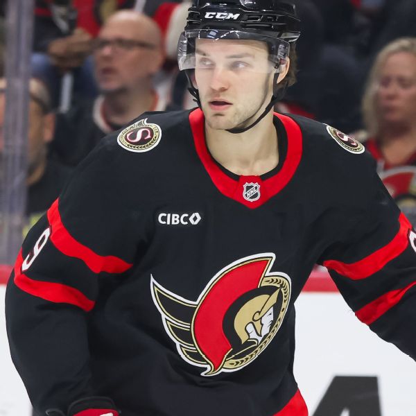 Ottawa Senators center Josh Norris out 'a couple weeks'