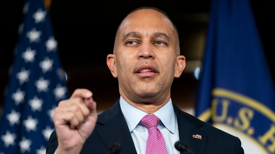 Jeffries vows to use government shutdown fight to combat Trump orders