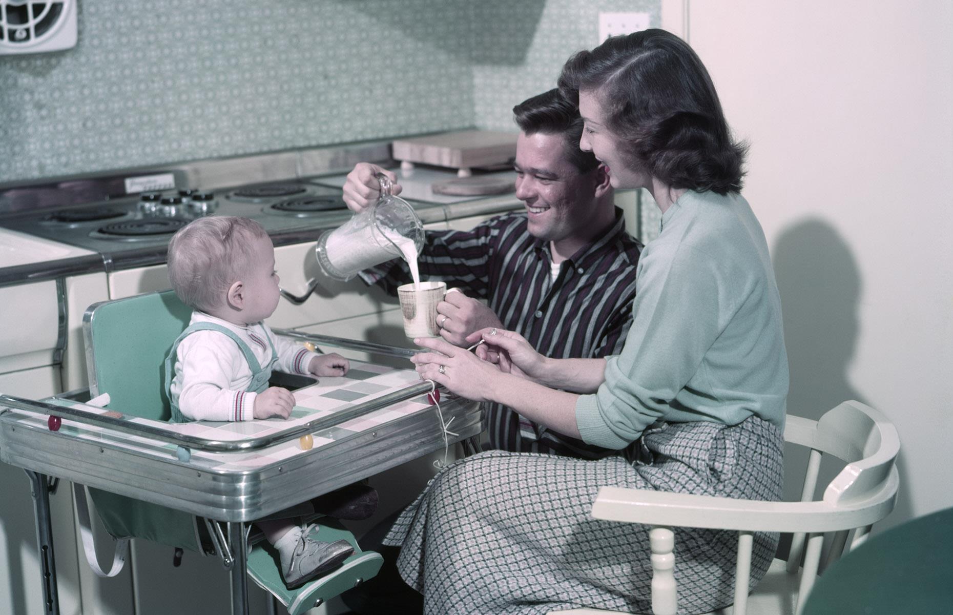 Rare vintage photos show how American home life has changed over the ...