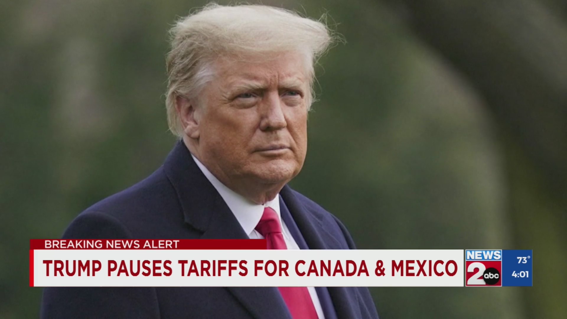 Trump agrees to pause tariffs on Mexico, Canada