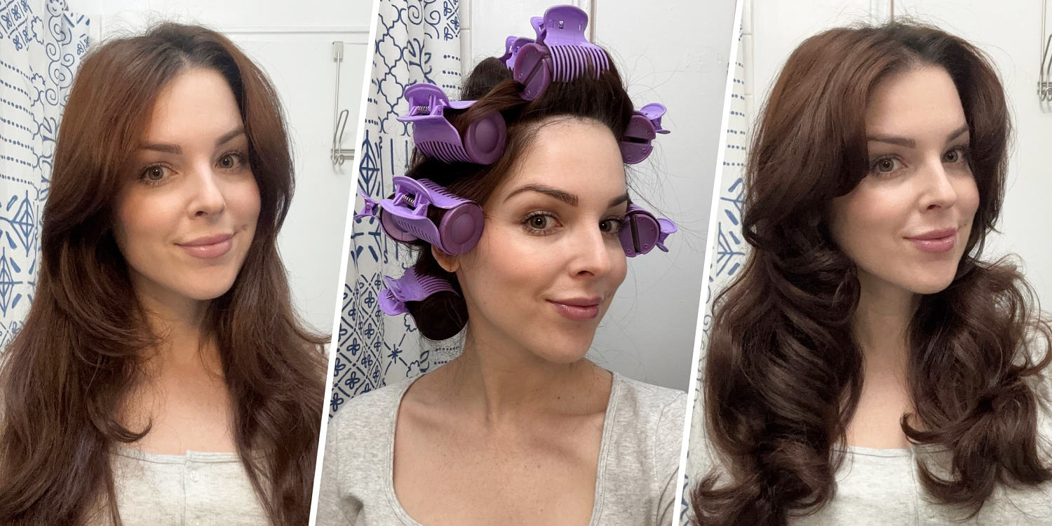 Hot rollers have made a comeback, and this affordable set has ...