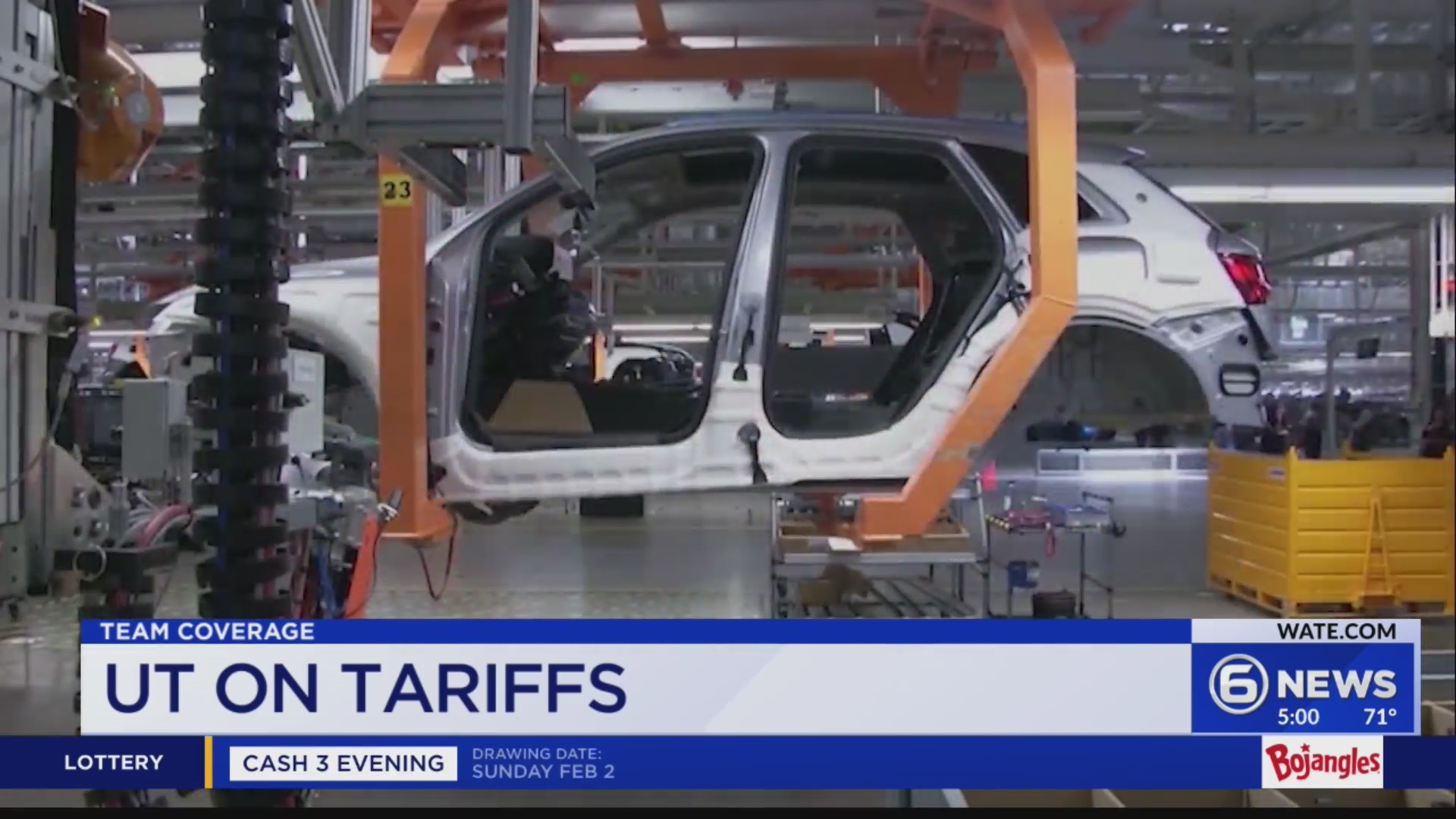 What products could be most affected by international tariffs?