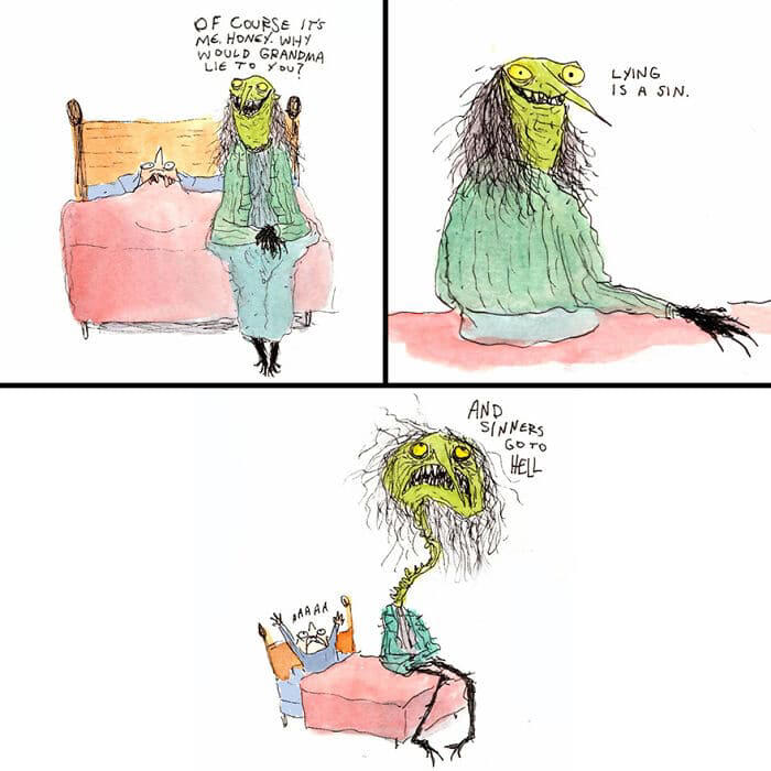 30+ Eerily Funny Comics By Kyle Beaudette That Give Dark Humor A Quirky ...