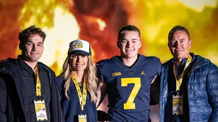 LOOK: Former Buckeye Kirk Herbstreit wears Maize and Blue for son's ...