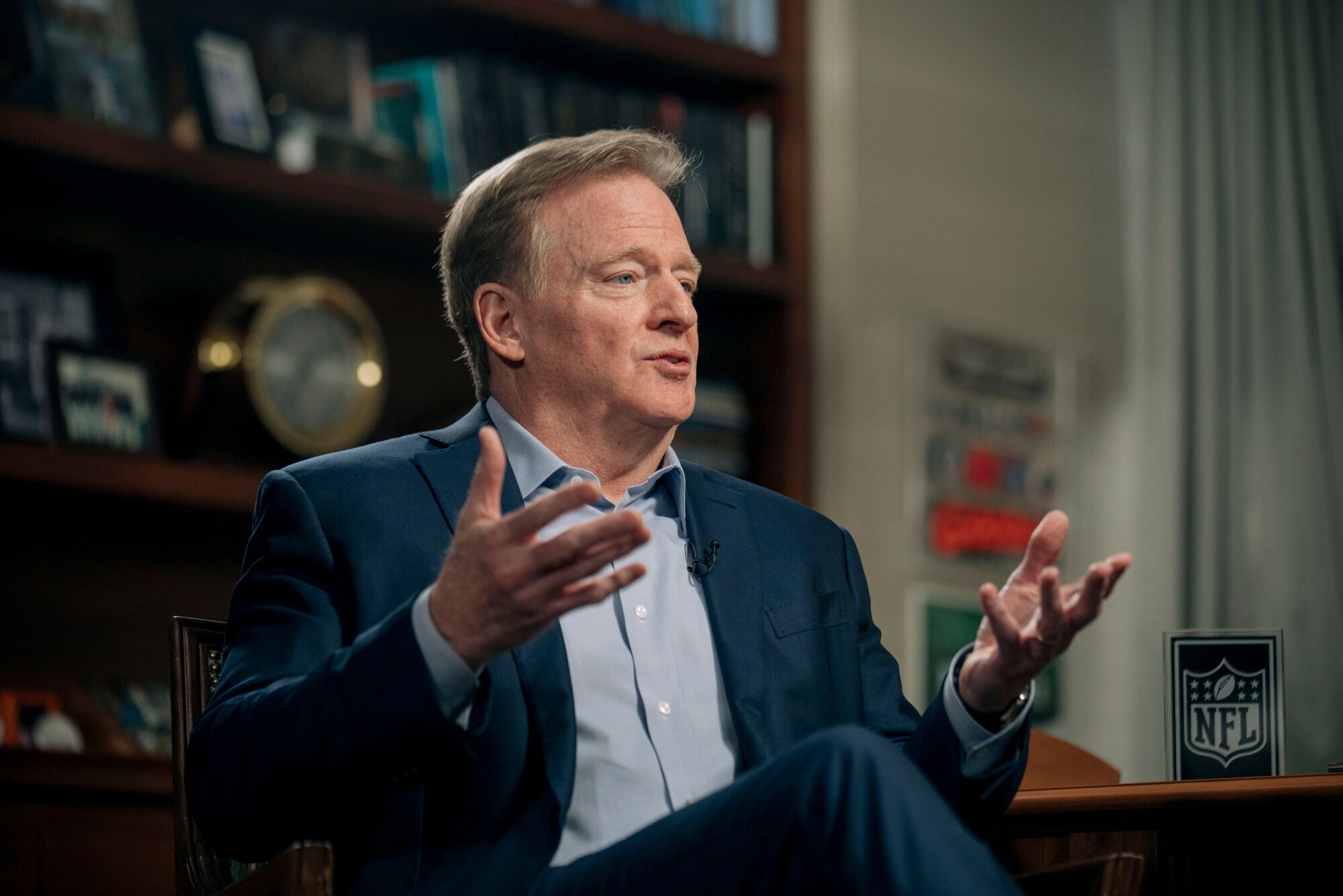 NFL’s Goodell Sees Selling Media Package for International Games