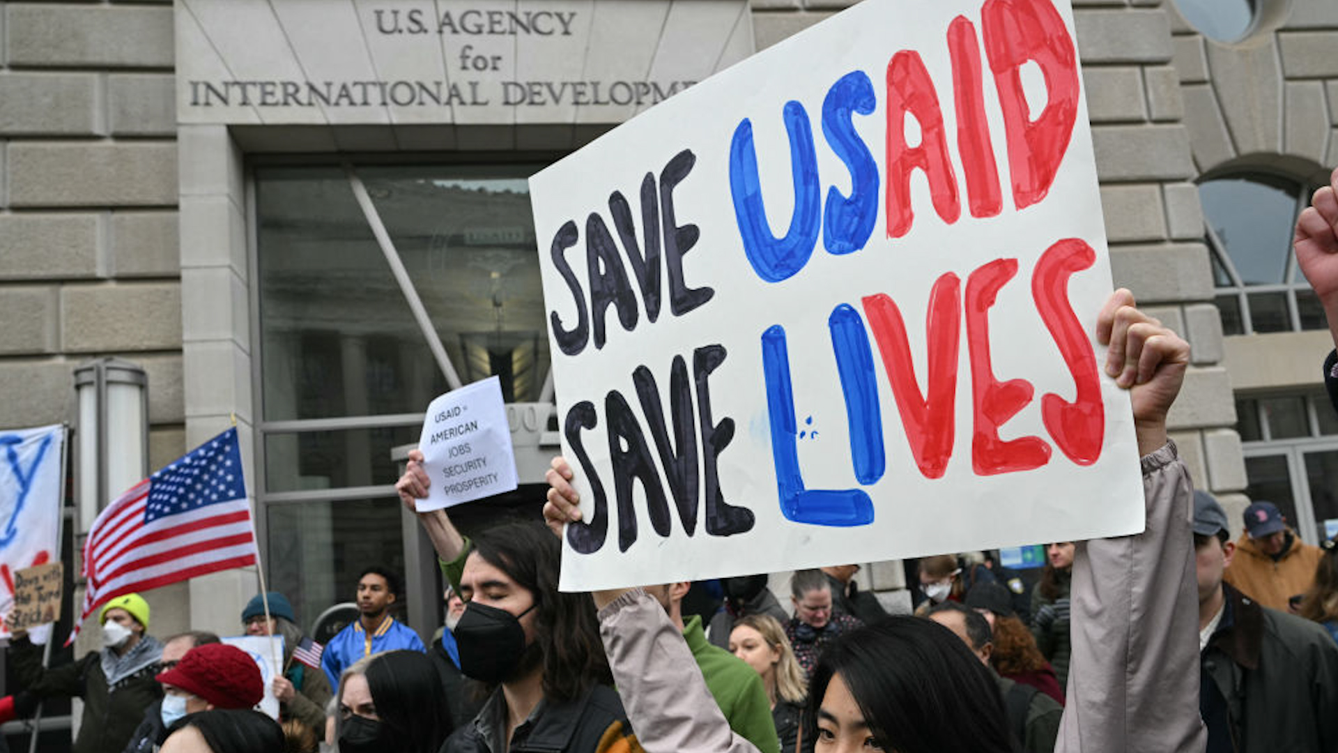 Democrats Protest Elon Musk's USAID Shutdown: 'Constitutional Crisis'