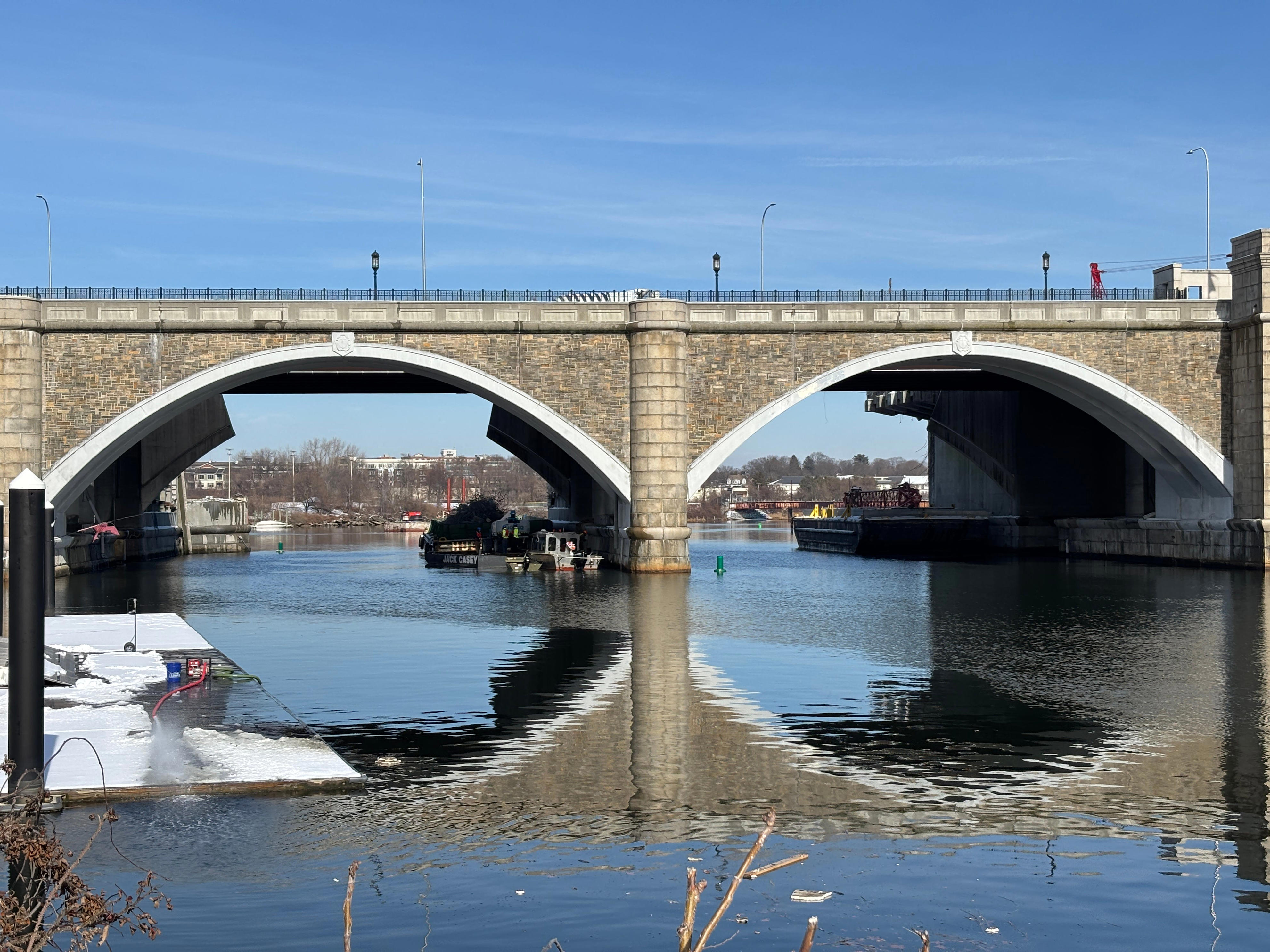 'According to plan': RIDOT says video of Washington Bridge span ...