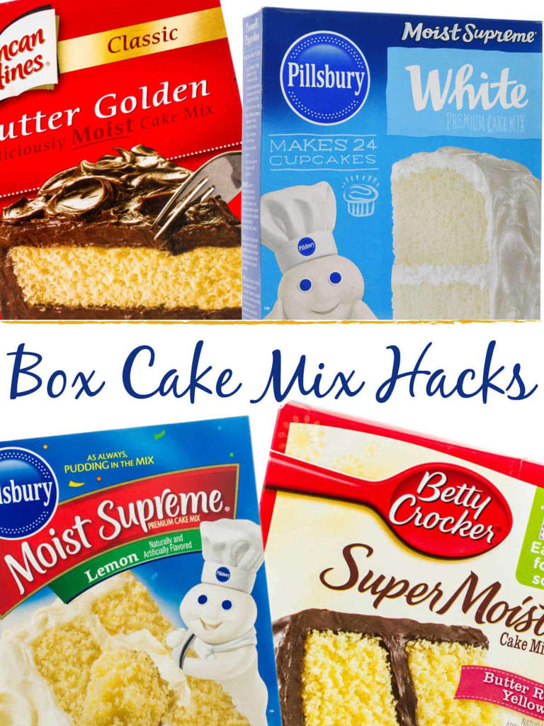 Simple Box Cake Mix Hacks