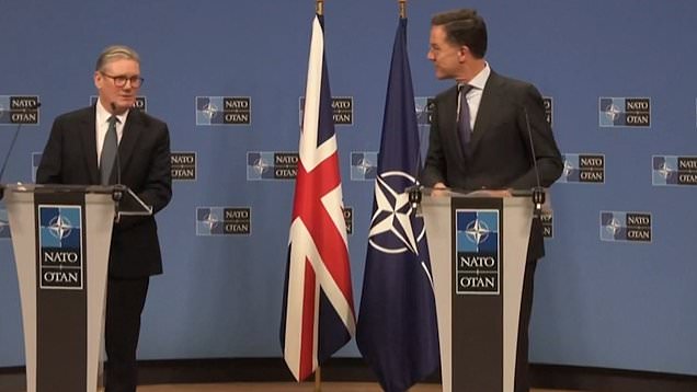 'Dear Keir!': NATO Sec-Gen Mark Rutte addresses Starmer in Brussels