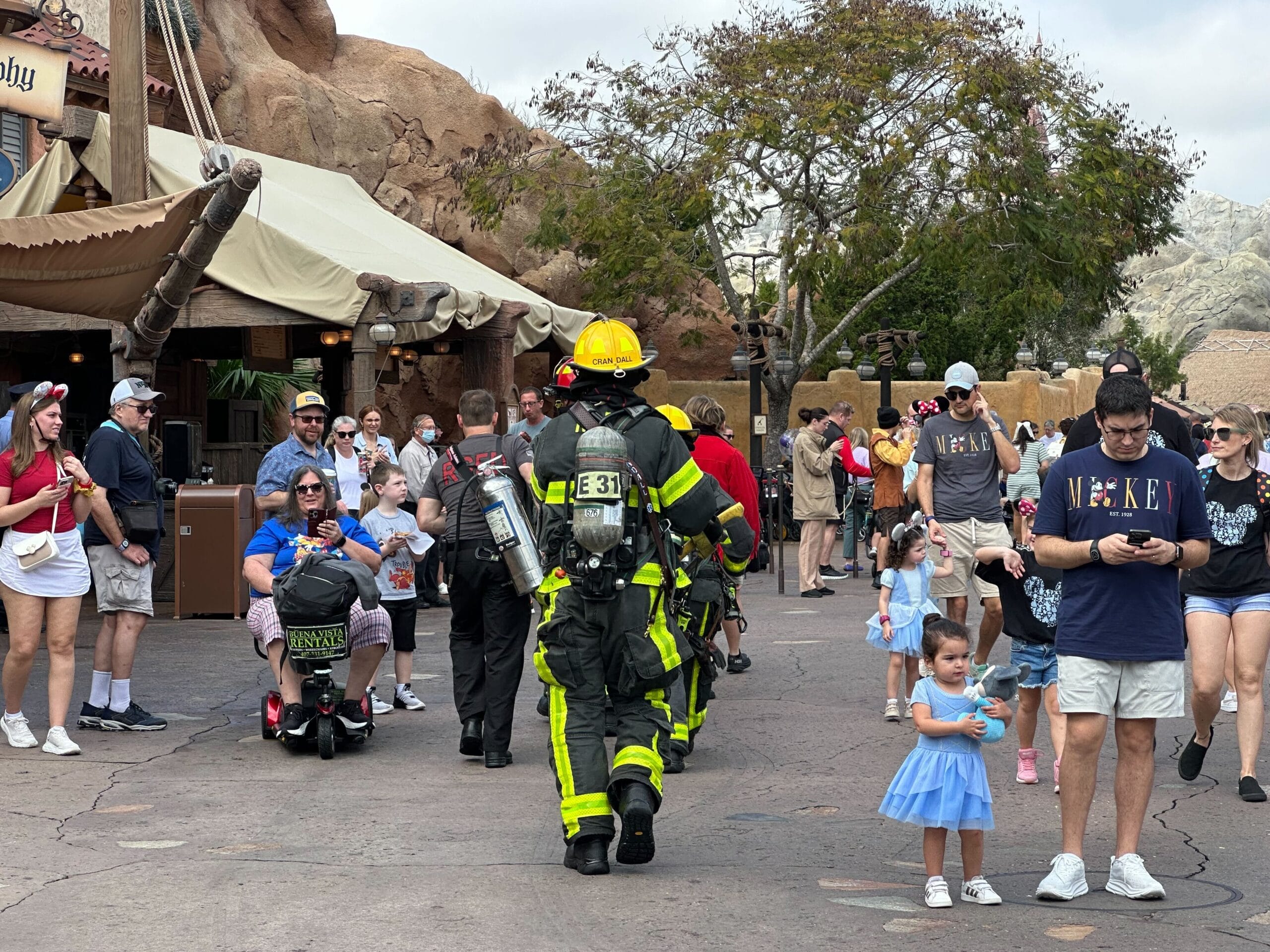 BREAKING: Fire Department Present for Reported Incident in Magic Kingdom