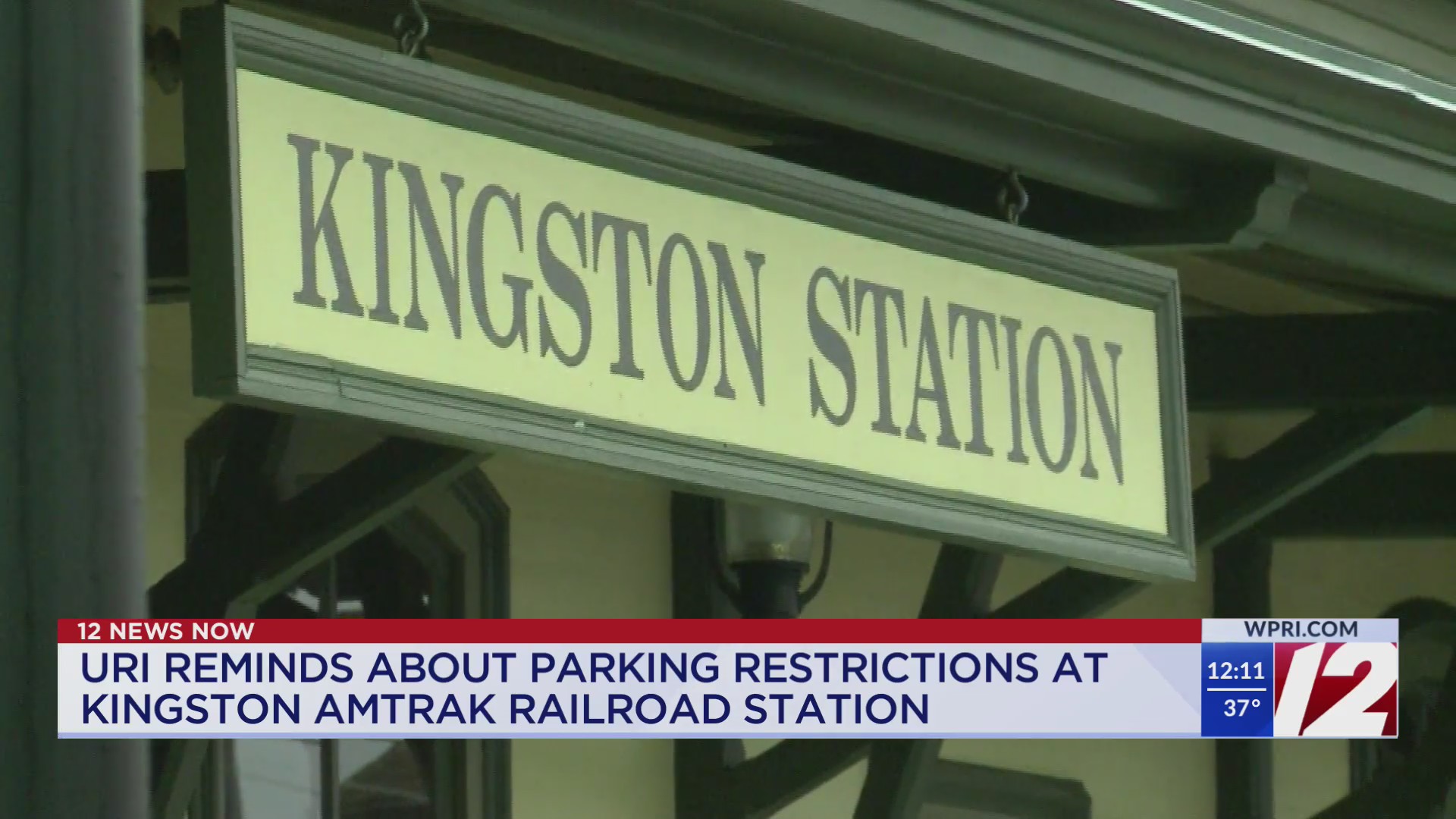 Reminder: Parking at Kingston Amtrak station is for Amtrak customers only
