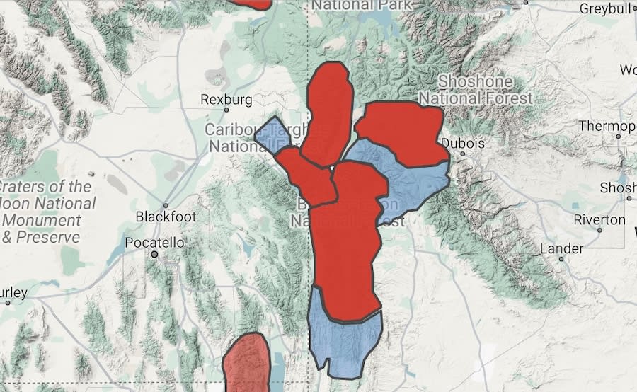 Avalanche warning in effect for mountains near Island Park, West ...