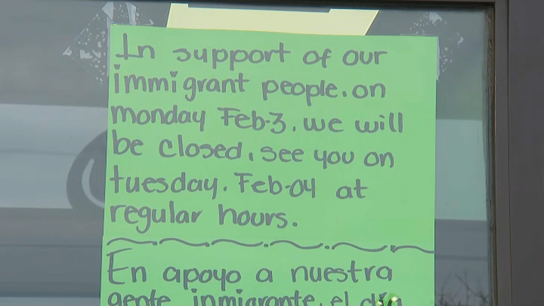 Businesses across the Chicago area close for ‘A Day Without Immigrants ...