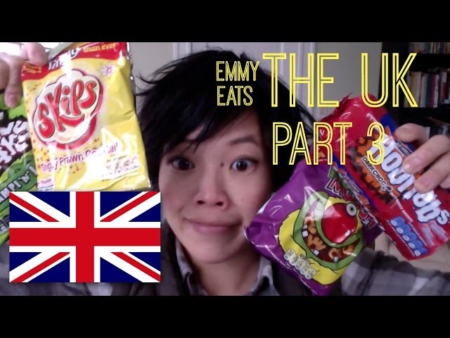 Emmy Eats the U.K. Great Britain More British snacks & sweets