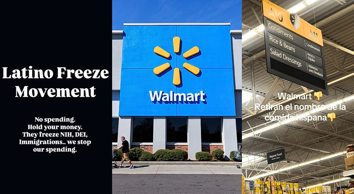 Walmart genera polémica en redes tras el 'Freeze Latino Movement ...