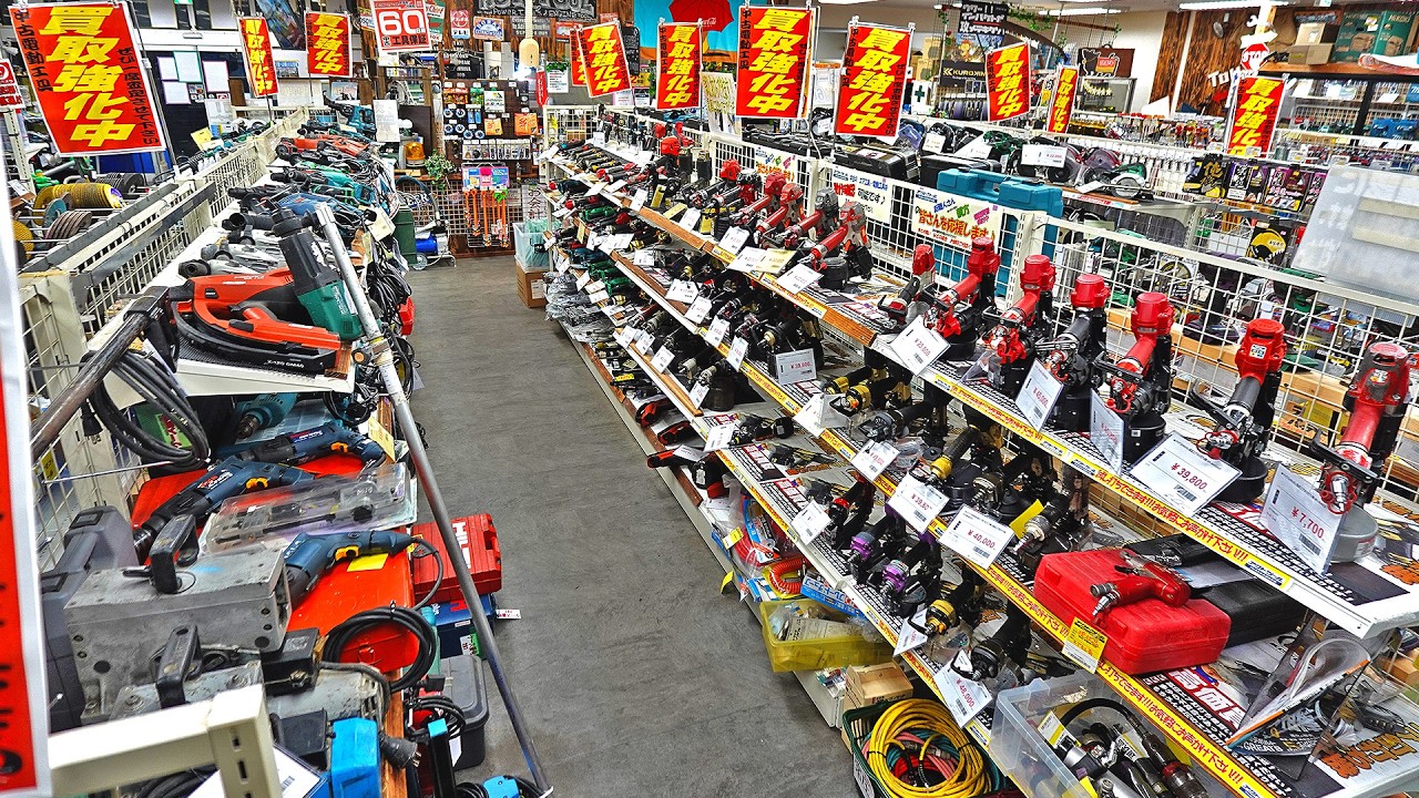 Exploring Japan's UNDERRATED Used Tool Shops!
