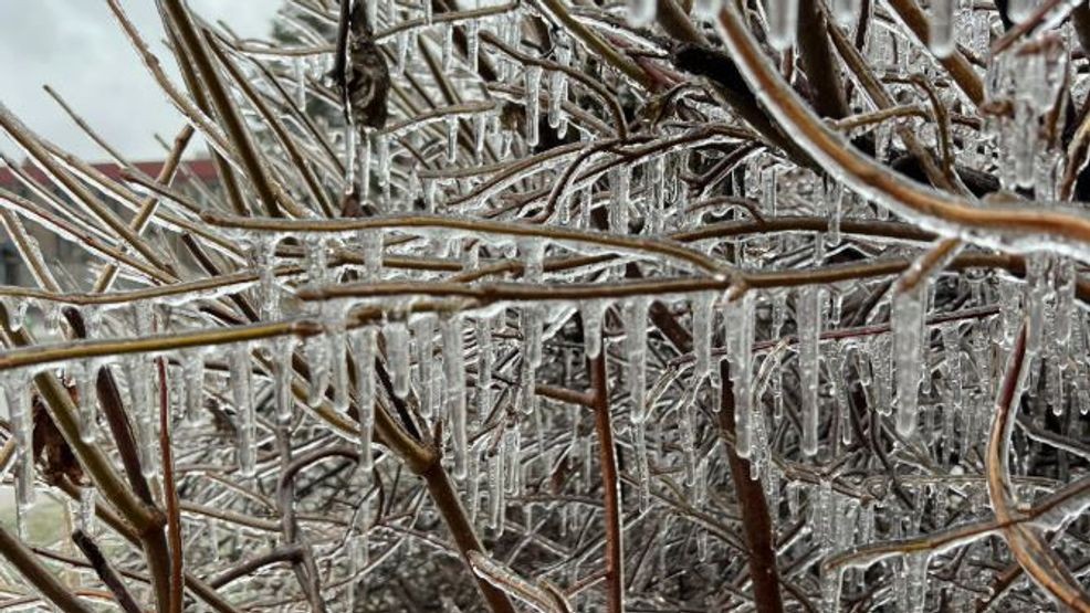 Icy conditions develop Wednesday night