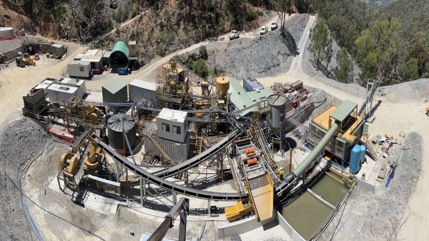 Vertex commissions laser ore sorter at Reward gold mine in Australia