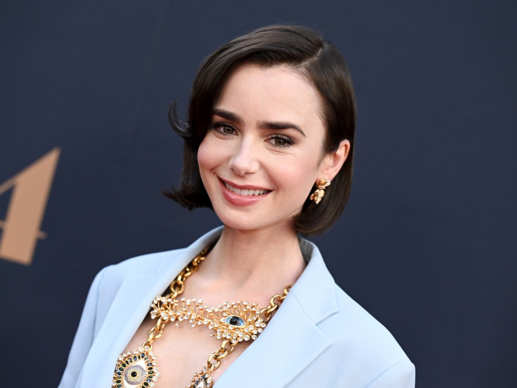 Lily Collins Is Starting Baby Tove's ‘Musical Education' With Grandpa ...