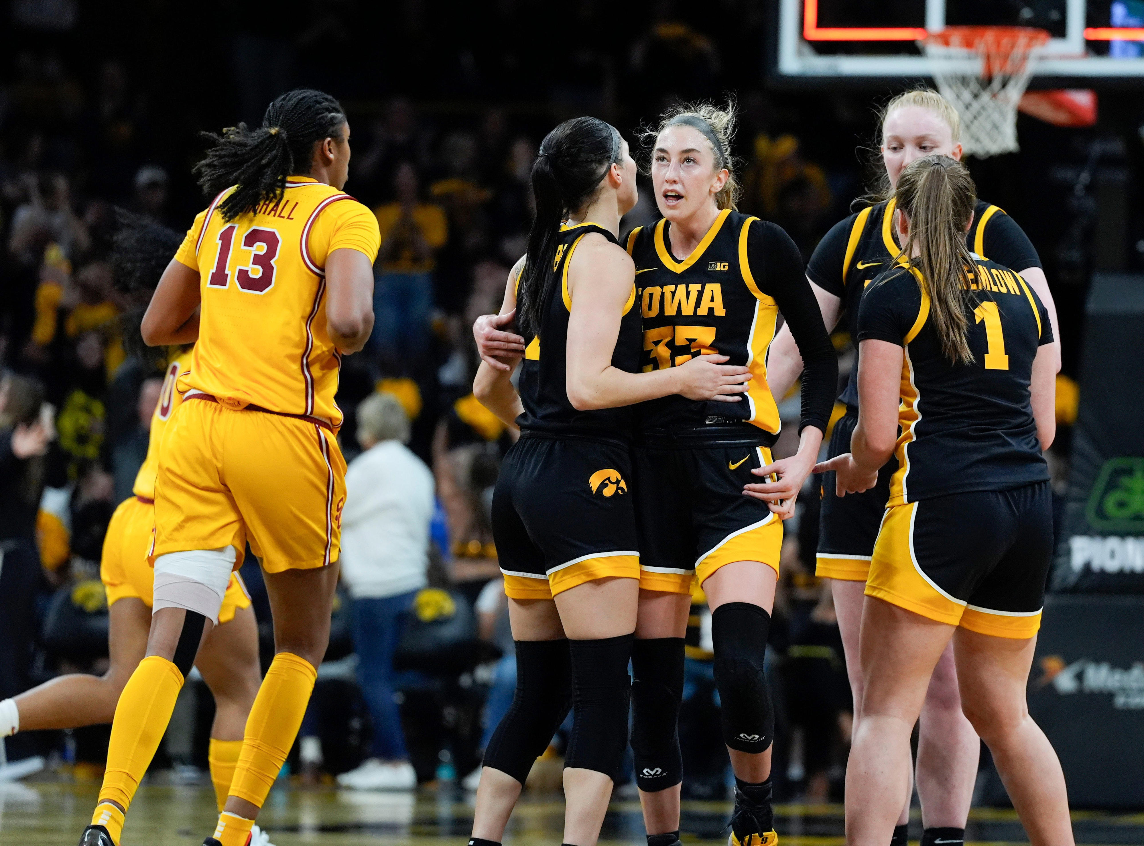 Senior Lucy Olsen shares appreciation for her lone season with Iowa ...