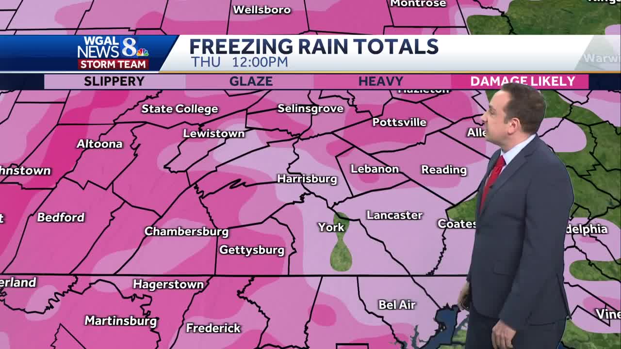 Hour-by-hour: Snow, sleet, freezing rain forecast
