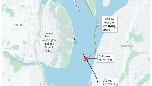NTSB releases timeline of DC plane crash from recovered black box recorders