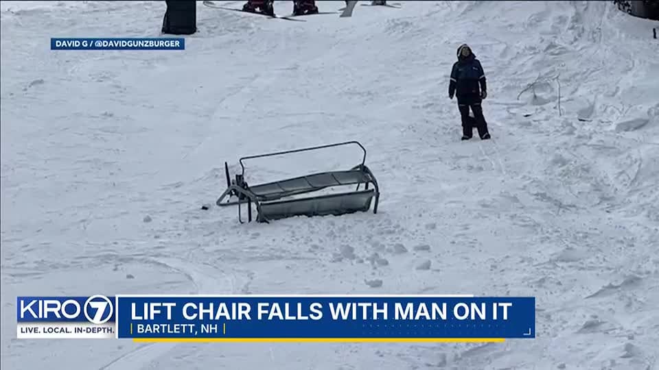 VIDEO: Lift Chair Falls with Man on it