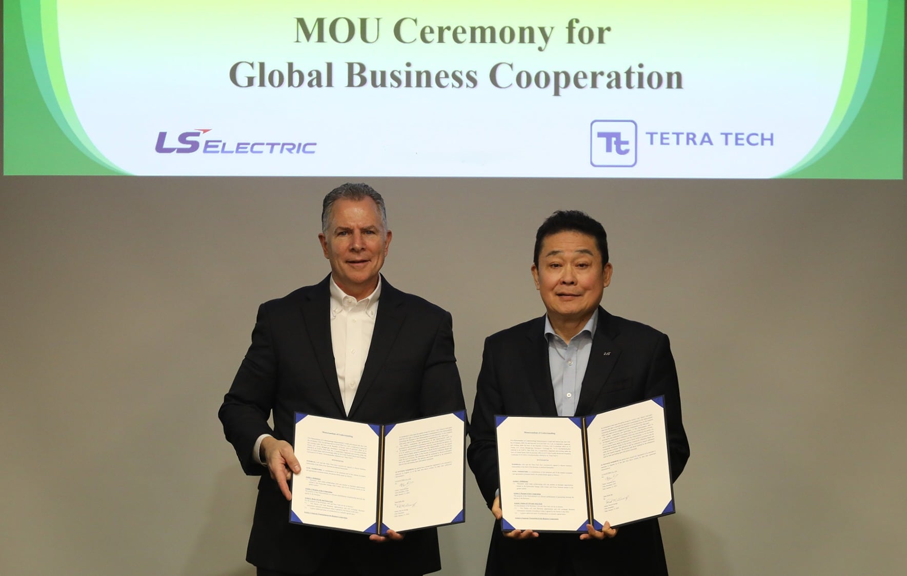 LS일렉트릭, 테트라 테크와 글로벌 전력 시장 사업 협력 MOU