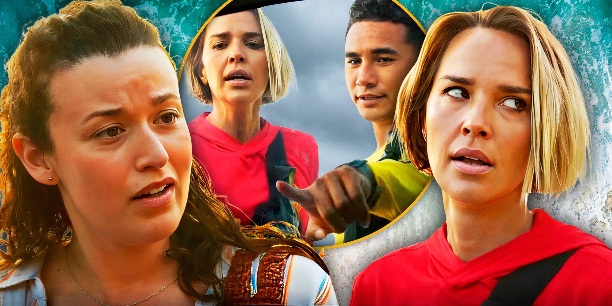 Em & Laka Help A Beachgoer Stuck Outside Her Car With A Tsunami Warning ...