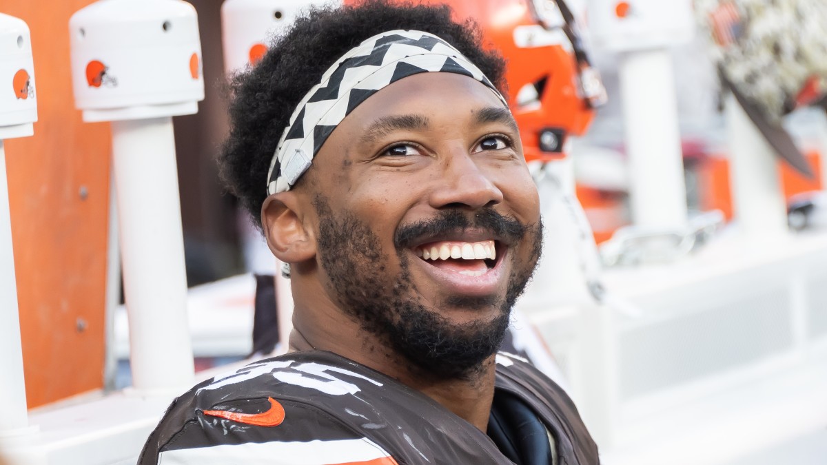 Myles Garrett Makes Feelings Clear on QB Shedeur Sanders Before ...