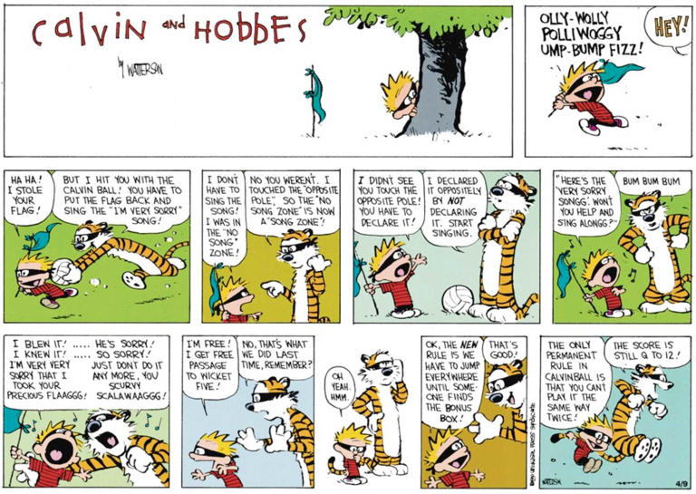 Calvinball From Calvin & Hobbes, Explained